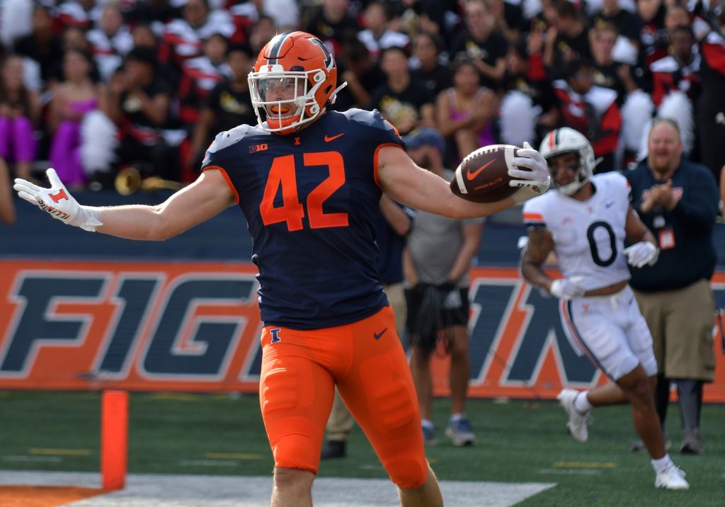 Michael Marchese Finding Reliable Role at Tight End - IlliniGuys.com