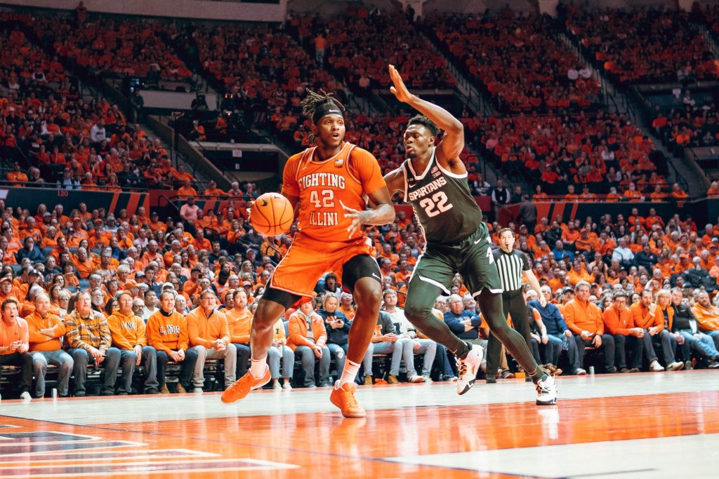 Illini Outmuscle Spartans For Signature 75-66 Win - IlliniGuys.com