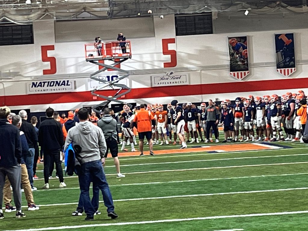 Illini Spring Football Practice Report No. 3 (Practice No. 4 ...