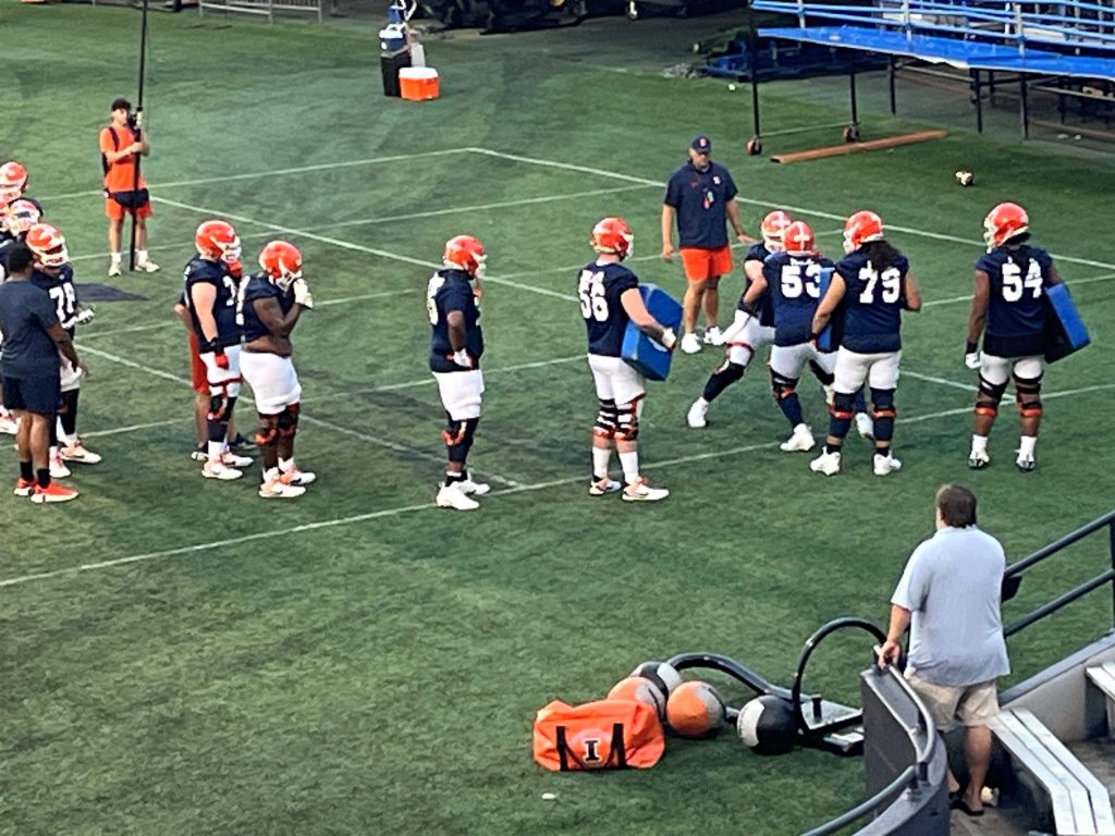 Illini Football 2023 Preseason Camp Practice Report #2 - Matthew Bailey ...