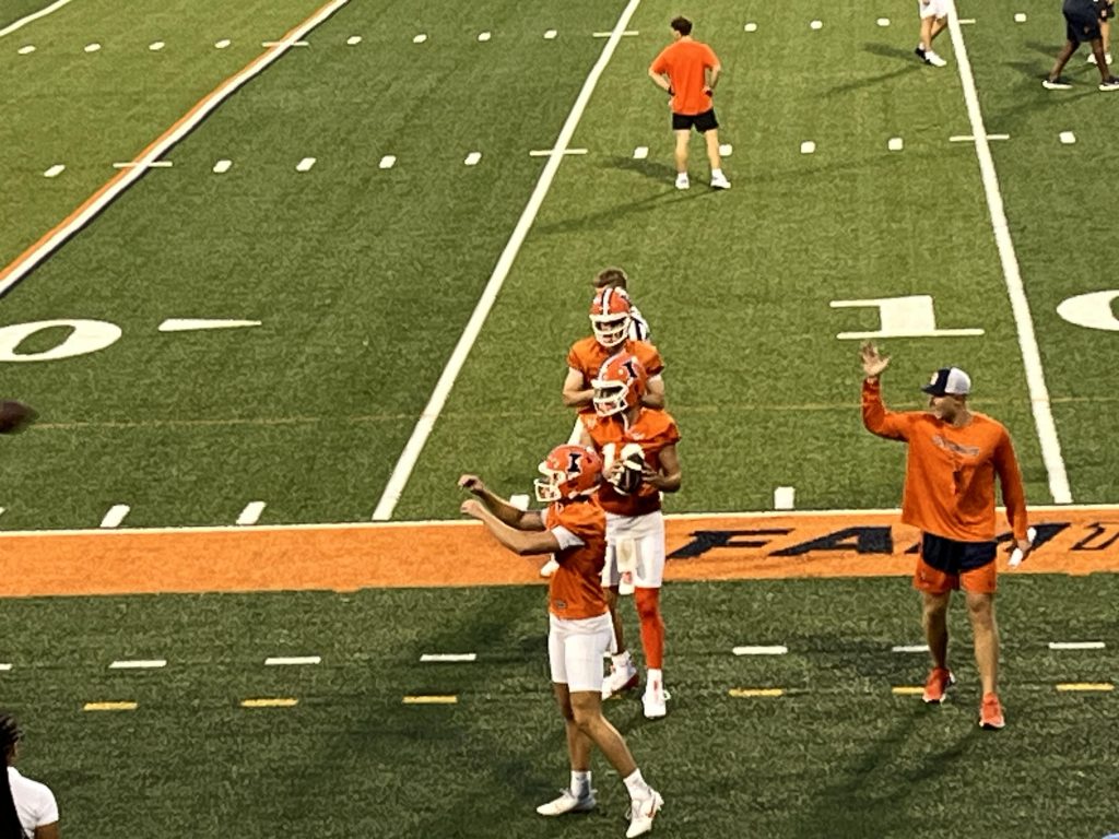 Illini Football 2024 Preseason Camp Practice Report #1 - Zakhari ...