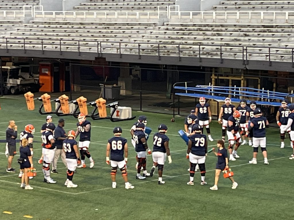 Illini Football 2024 Preseason Camp Practice Report #2: No More Flu Bug ...