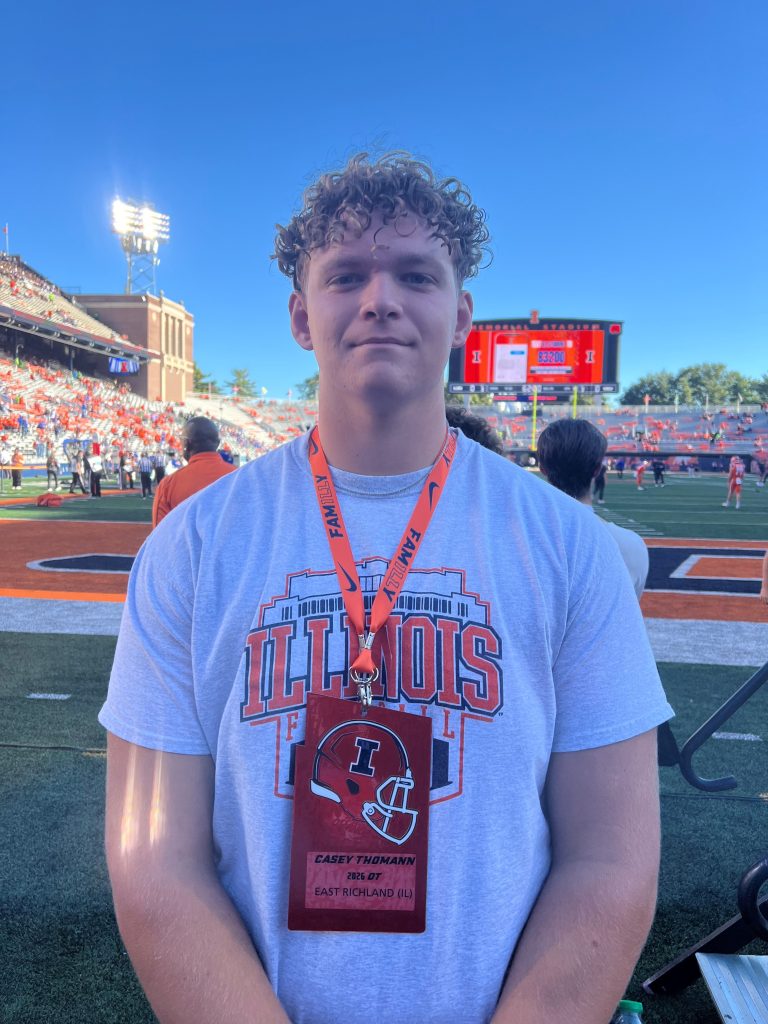 Ked's Recruiting Roundup - Casey Thomann Returns to Illinois Campus for ...