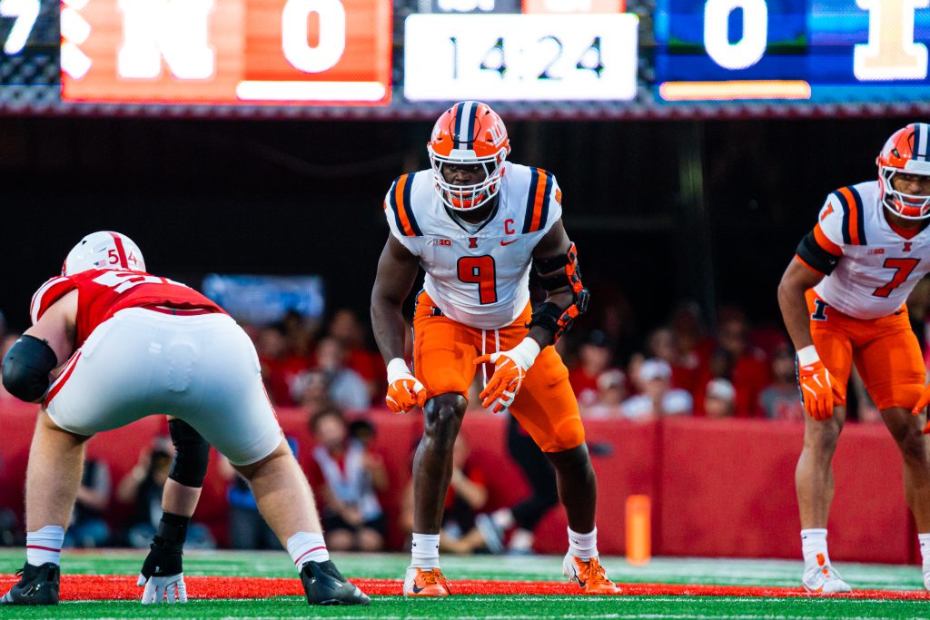 Illini OLB Seth Coleman’s Status For Citrus Bowl Remains Questionable ...