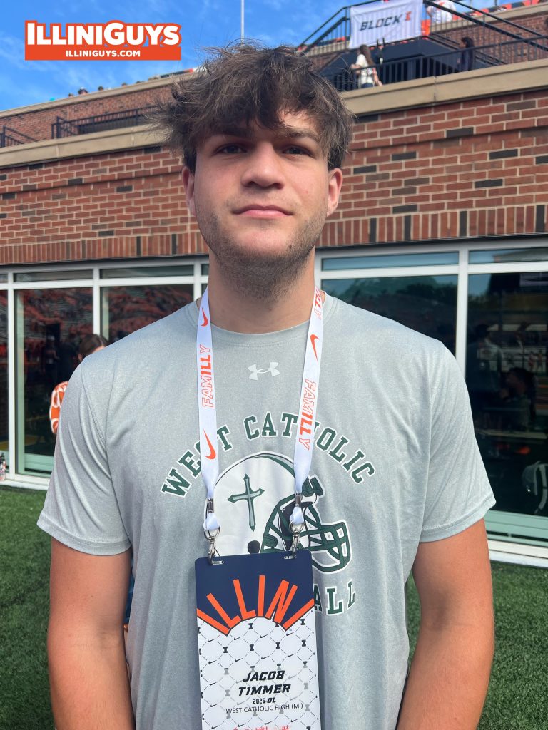 Ked's Recruiting Roundup - Michigan Tackle Jacob Timmer Checks Out ...